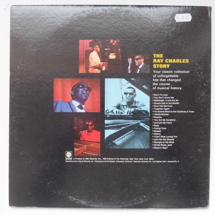 Ray Charles – The Ray Charles Story, dupli LP, US Press