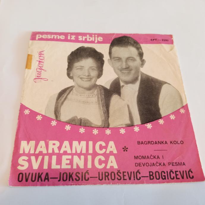 Singlica: Ovuka-Joksić, Urošević-Bogićević ‎– Maramica Svilenica