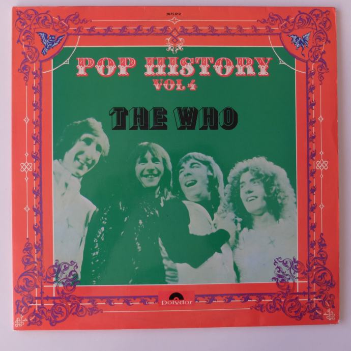 The Who – Pop History Vol 4, dupli LP, German Press