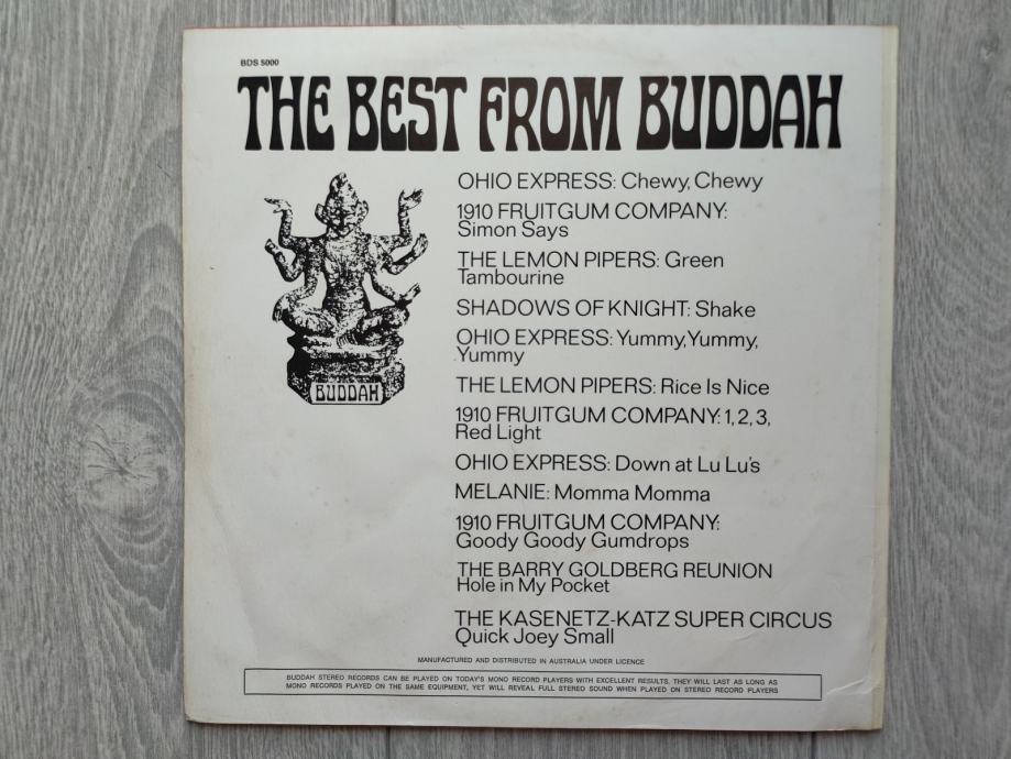 Various The Best From Buddah 1 Australsko Izdanje 1969