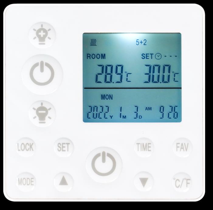 Infraboost Shine 1200W – snažan stropni IR panel s 40W LED rasvjetom
