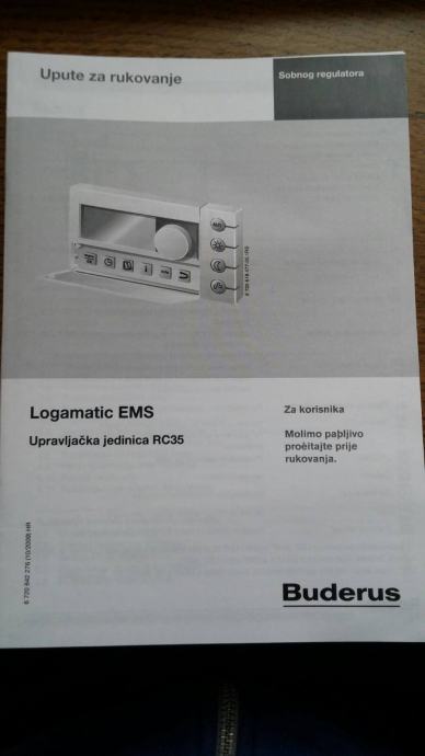 Buderus Logamatic EMS upravljačka jedinica RC35