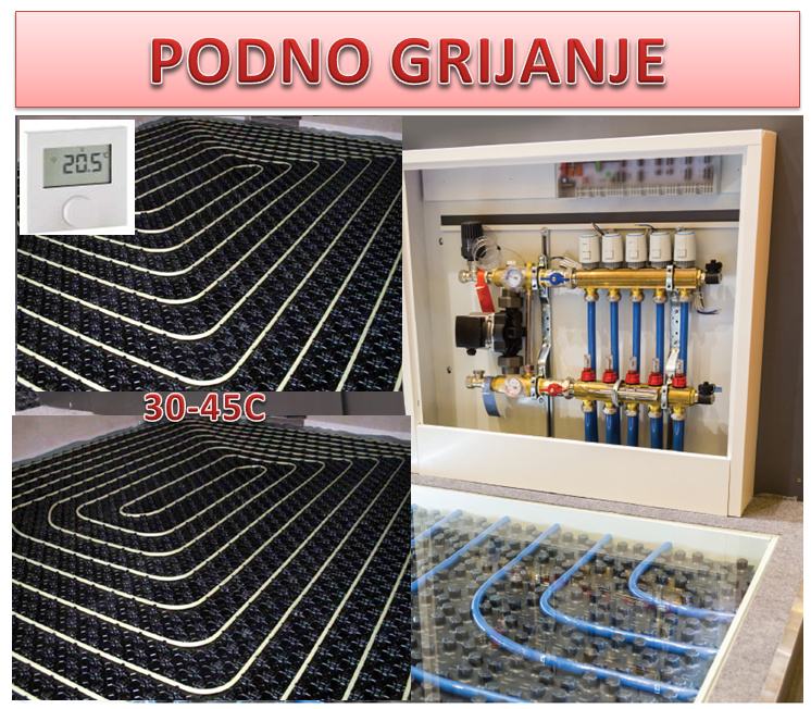 CIJEVI ZA PODNO GRIJANJE FI 16X2MM 5-slojna sa oxigen barijerom