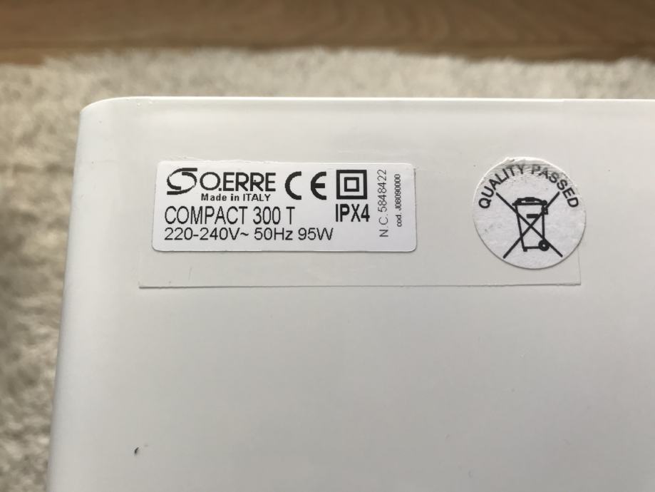 Kupaonski ventilator sa tajmerom - NOVI