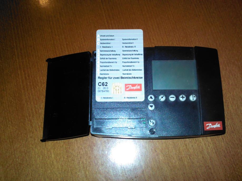 Danfoss ecl comfort 300 Regulacija centralnog grijanja