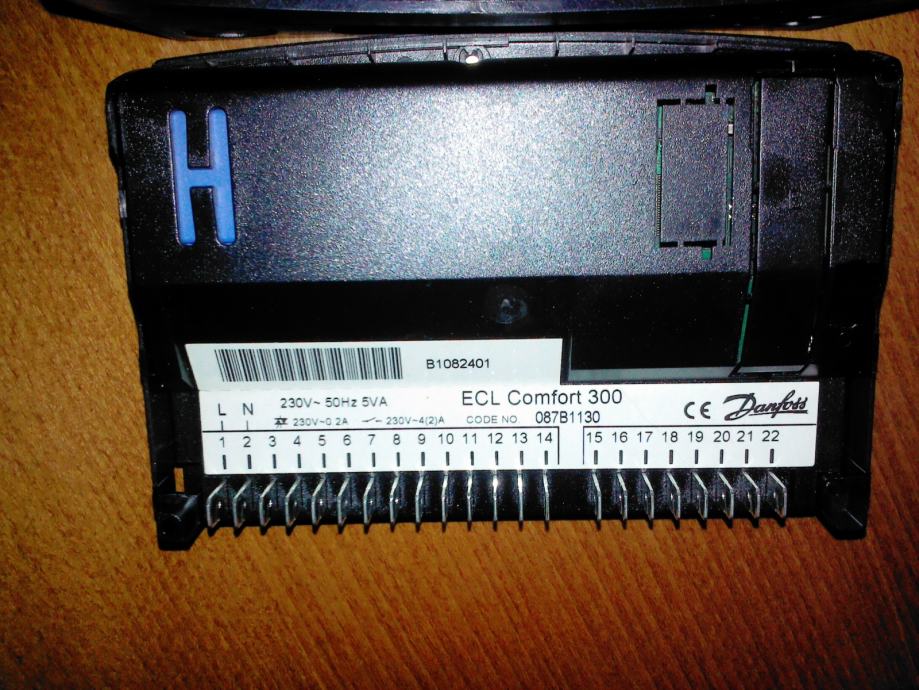 Danfoss ecl comfort 300 Regulacija centralnog grijanja