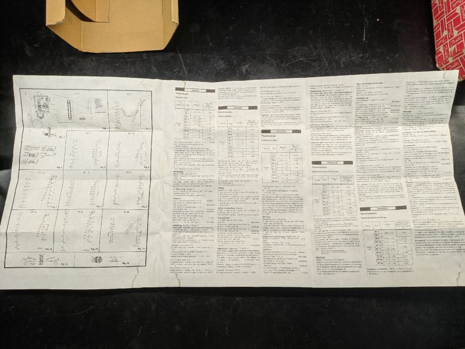 Danfoss RT14 termostat - NOVO