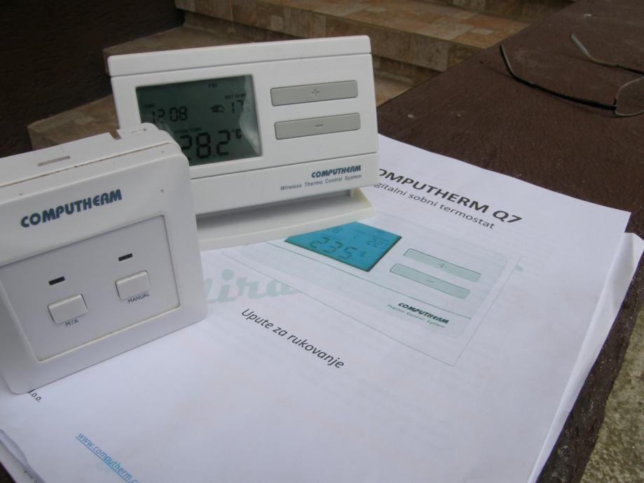 Digitalni sobni bežični termostat COMPUTHERM Q7