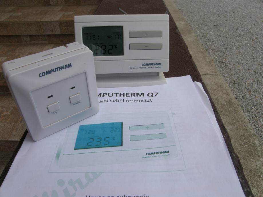 Digitalni sobni bežični termostat COMPUTHERM Q7