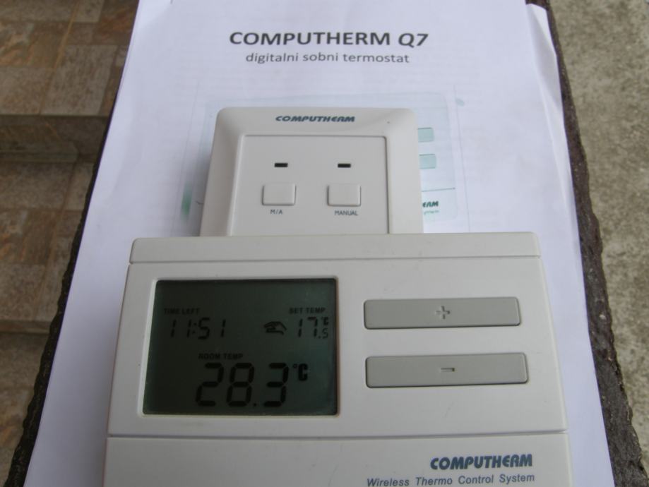 Digitalni sobni bežični termostat COMPUTHERM Q7