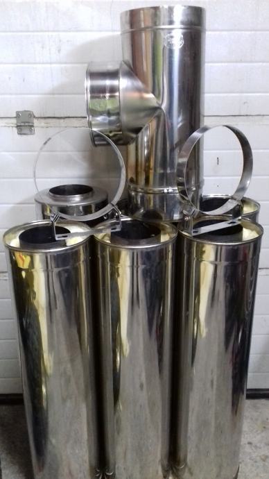 Inox dimnjak 160 komplet izoliran