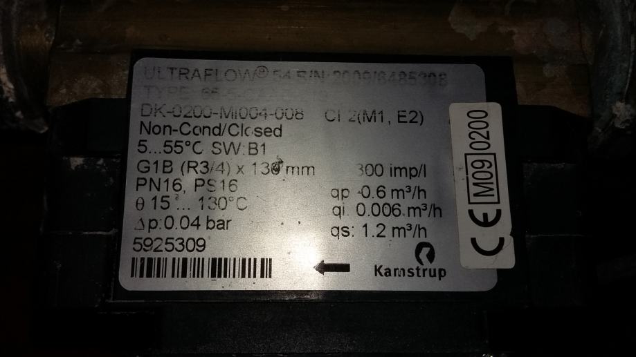 Kalorimetar Kamstrup Multical 601