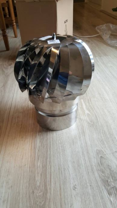 Rotacijska kapa za dimnjak-INOX☆☆