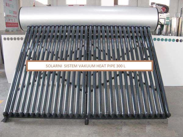 SOLARNI - SUNČANI SUSTAV, KOLEKTOR I INOX BOJLER 300 L