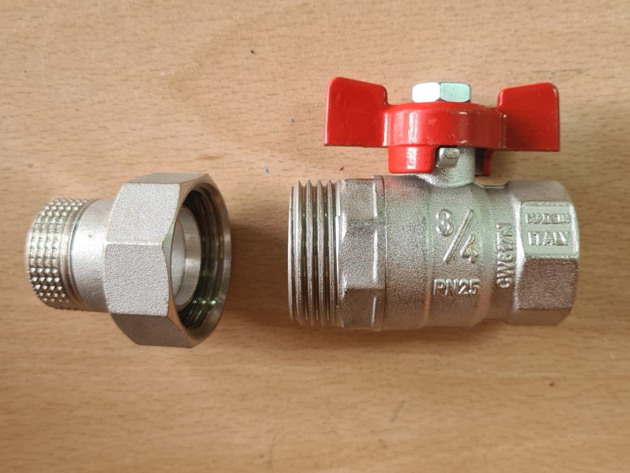 Ventil za vodu s holender