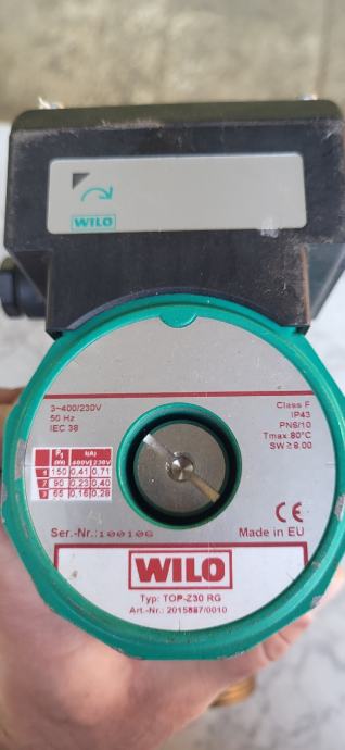 wilo top-z30 rg pumpa