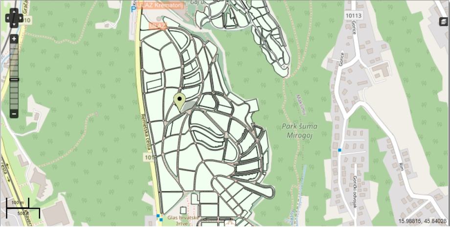 Grobno mjesto na Mirogoju