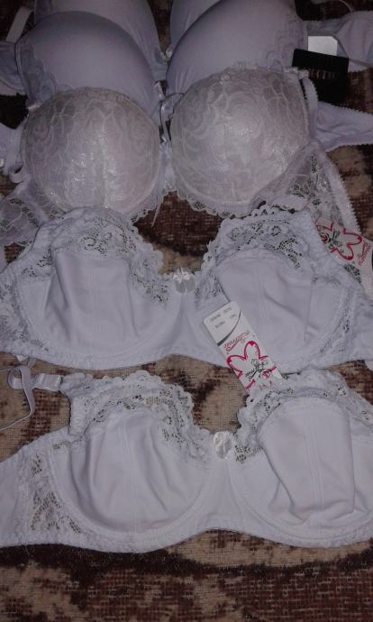 NOVO bijeli grudnjaci razlicite velicine i dezeni
