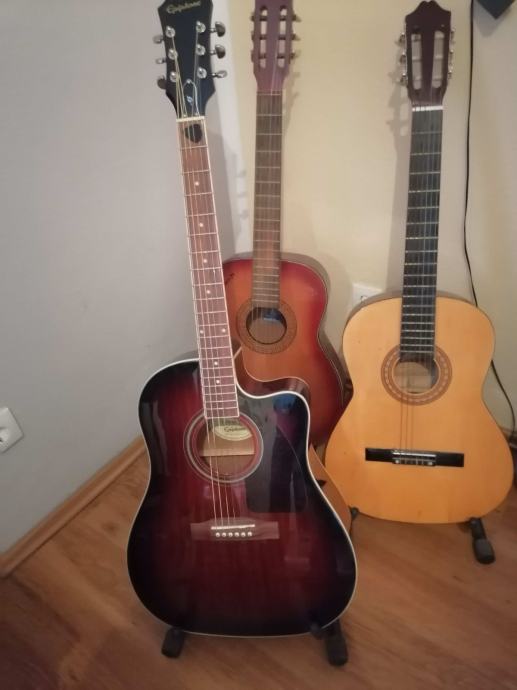 Gitara Epiphone AJ - 220SCE Mahagony Burst