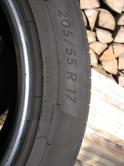 Gume ljetne Michelin 205/55 R17 - 4 kom.DOT 1223