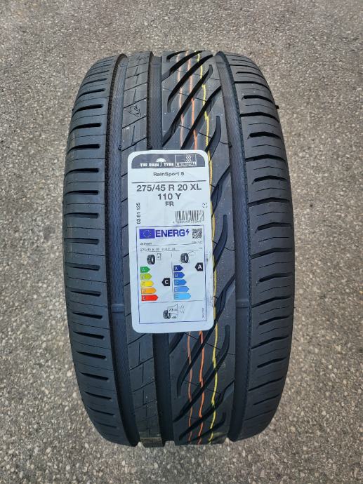275/45/20 nove ljetne Uniroyal Rainsport 5 160e/kom