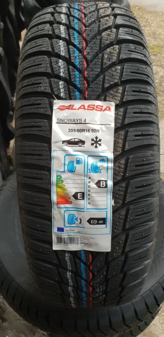 Gume Lassa Snoways 4 205/60/16 **419,99kn**