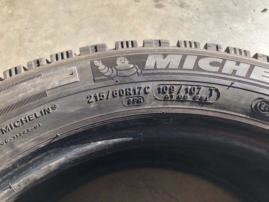 Michelin Agilis Alpin 215/60/17C 109/107T M+S 2017* 7mm