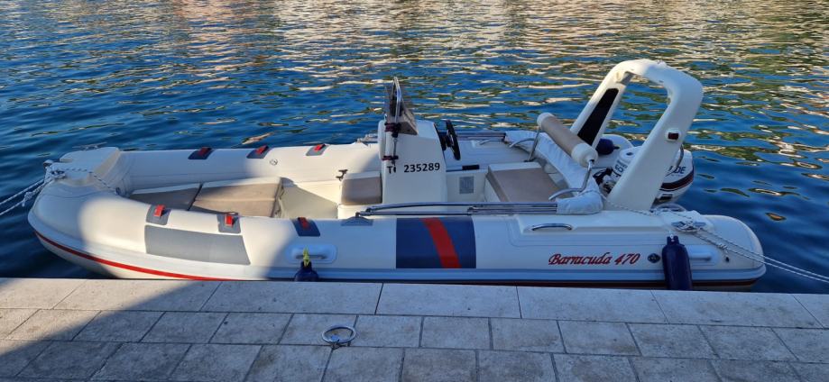 Barracuda 470, 2014. god., Garmin, prikolica, Evinrude 60 e-tec
