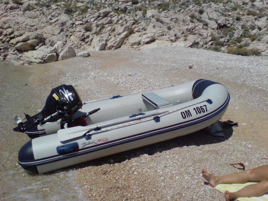 Gumenjak Jadran Motor 3.2 m +Parsun 9.8