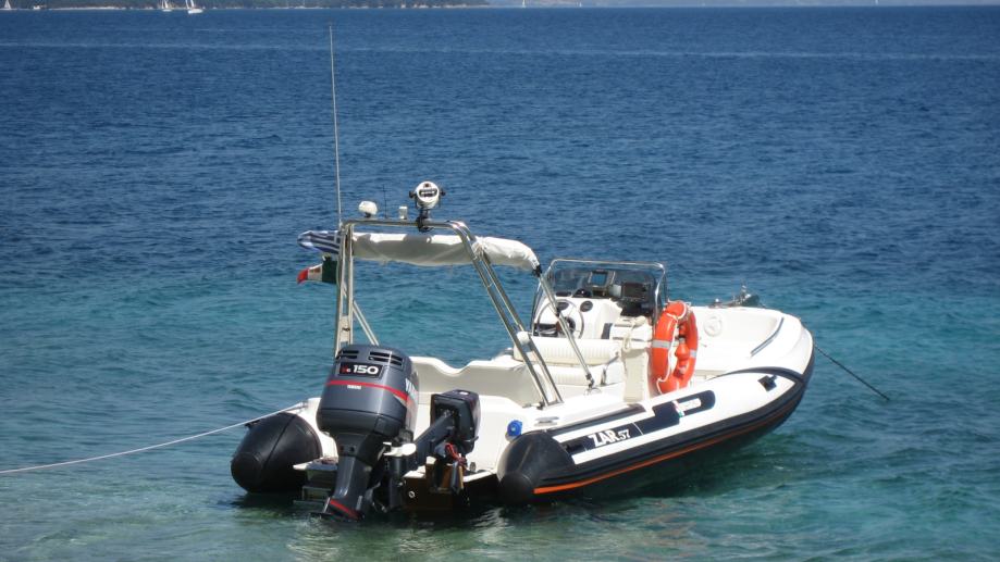 Gumenjak Zar 57, Yamaha 150 ps