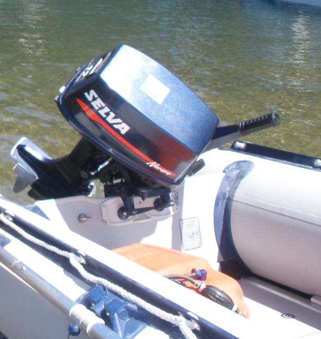 Jadran motor gumenjak + SELVA 15KS POVOLJNO