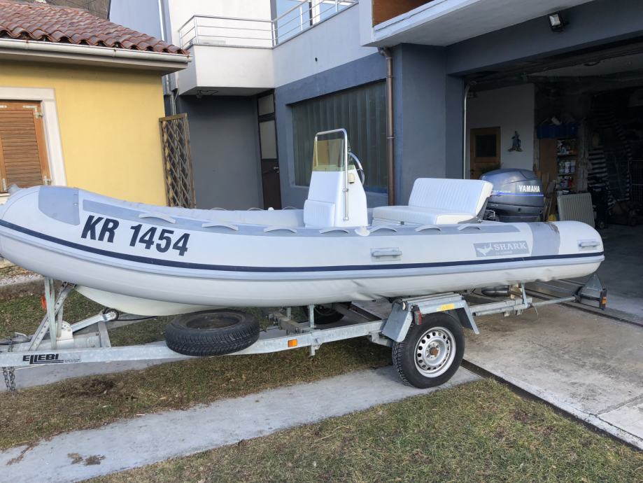 Lomac 4,60 + Yamaha 40 + Ellebi prikolica