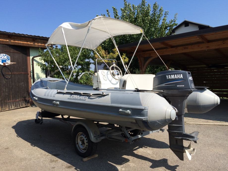 Prodajem Lomac 460i sa motorom Yamaha 40
