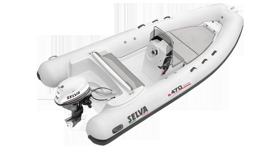SELVA EVOLUTION 470 + motor SELVA 50 HP 4T NOVO 2022