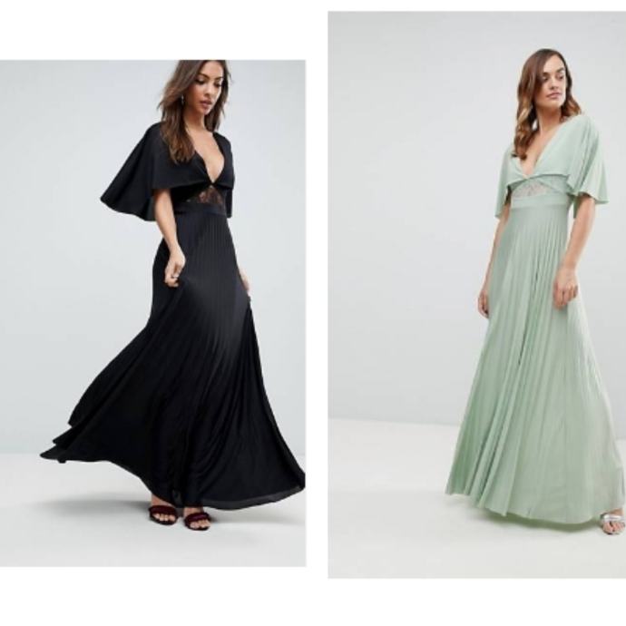Asos dvije duge pkisirane haljine