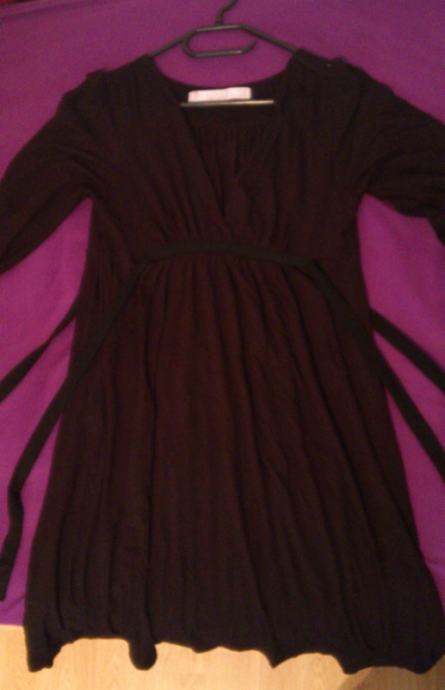 Crna Zara Basics haljina (M), *sniženo*