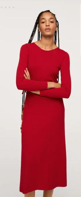 Crvena Mango haljina