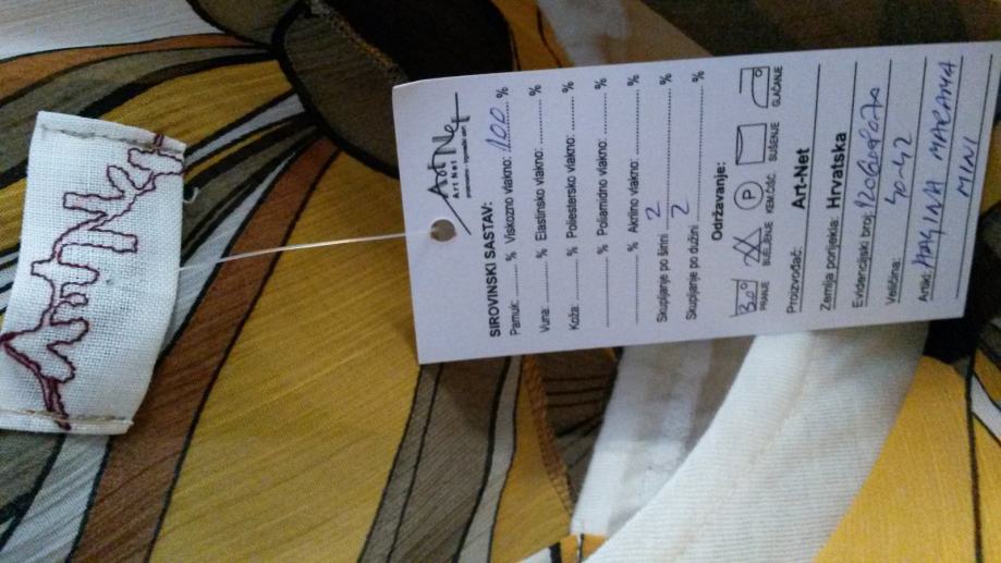 NOVA Haljina CRO Design Studio,vel.40-42,