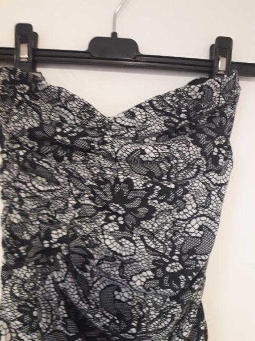 Mini haljina čipka efekt 36