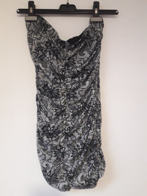 Mini haljina čipka efekt 36