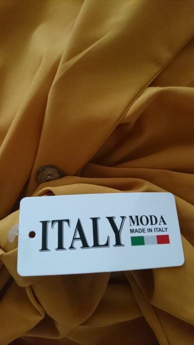 NOVA OKER (BOJA SENFA) HALJINA S ETIKETOM