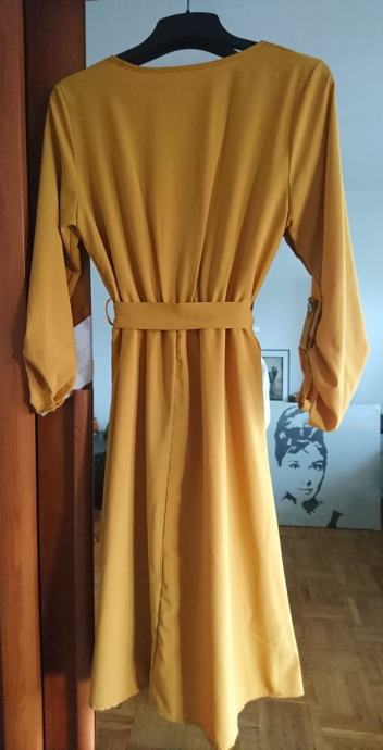 NOVA OKER (BOJA SENFA) HALJINA S ETIKETOM