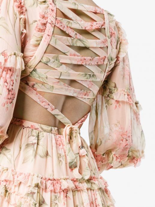 Zimmermann prima floating cut out haljina novo 36