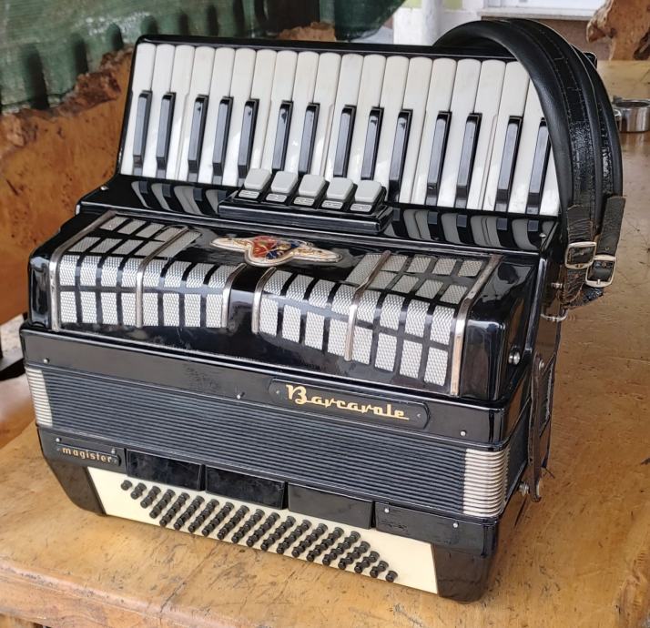 Barcarole magister 5+3 reg. 3/5 glas. 80 basova