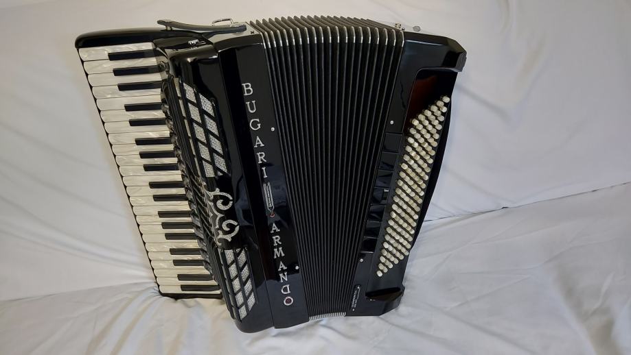 HARMONIKA BUGARI ARMANDO CHAMPION KING SIZE 2+2 KBINA CASSTTO 120 BASA