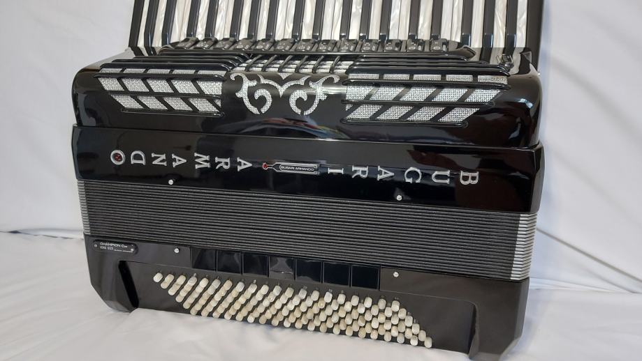 HARMONIKA BUGARI ARMANDO CHAMPION KING SIZE 2+2 KBINA CASSTTO 120 BASA