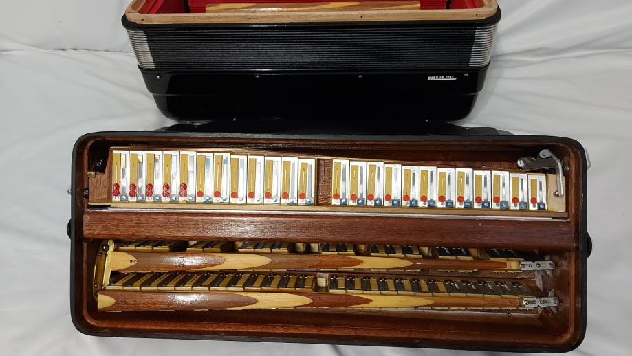 HARMONIKA GUERRINI SYMPHONY 2 2+2 KABINA CASSOTTO 120 BAS