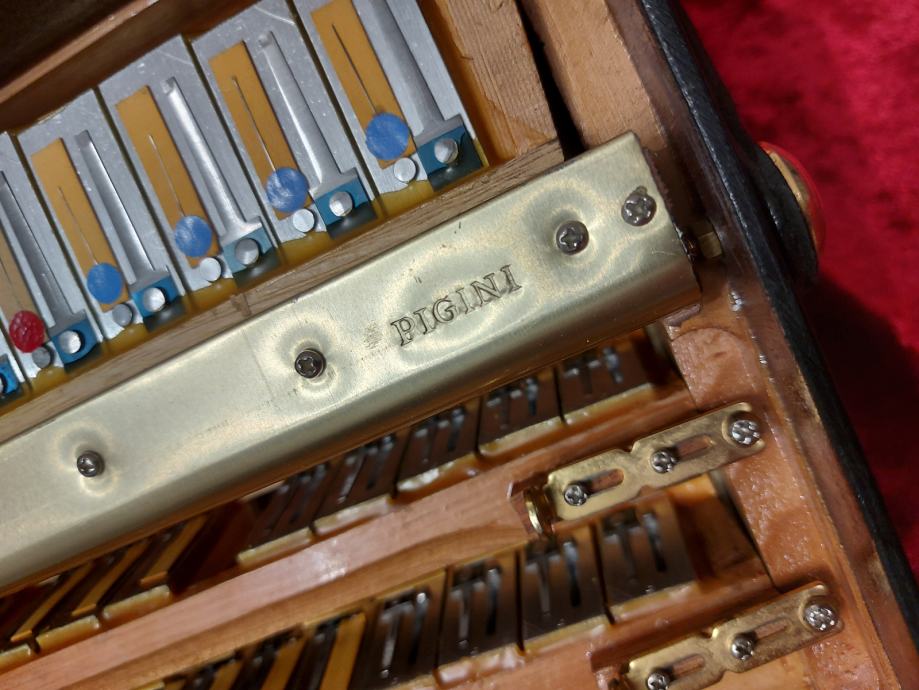 HARMONIKA PIGINI SUPER KING 2+2 (KABINA) 120 BAS