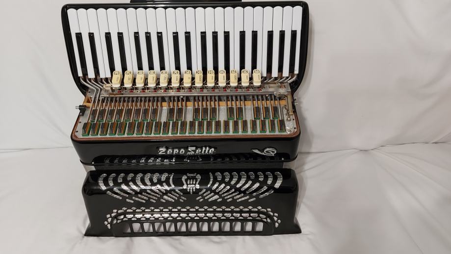 HARMONIKA ZERO SETTE B30 2+2 CASSOTTO KABINA 120 BASNA