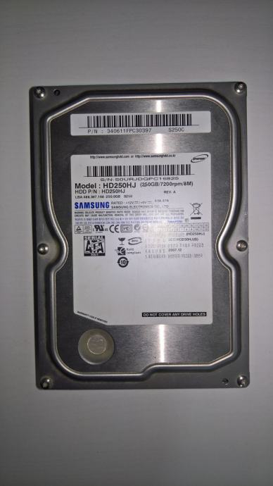 Hard Disk 3.5 Samsung 250GB